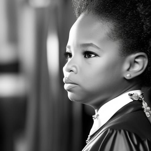 Baby Oprah - AI Generated Artwork - NightCafe Creator