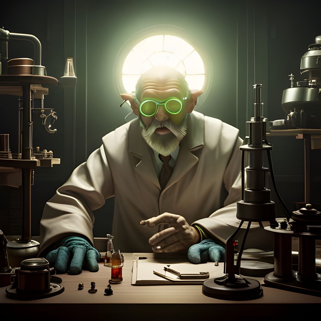 Mad Scientist - AI Generated Artwork - NightCafe Creator