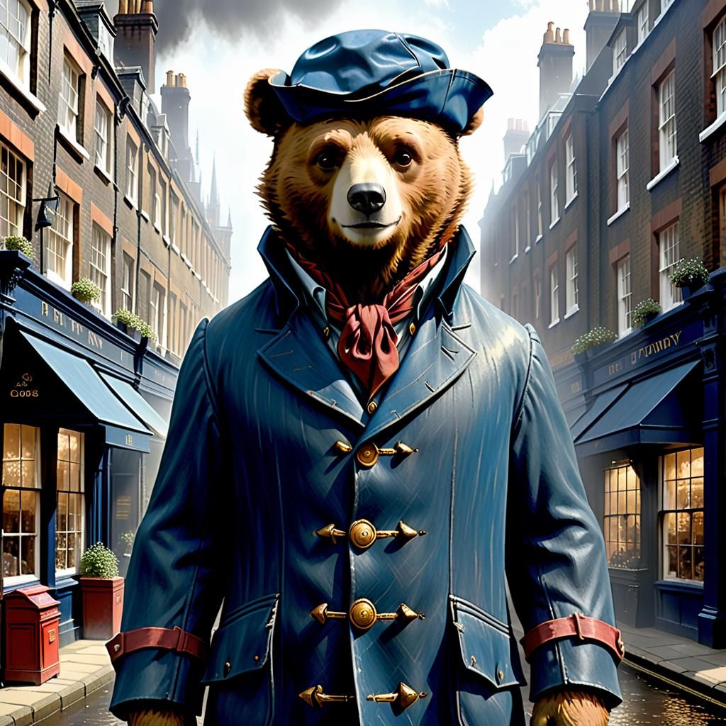 Paddington Bear - AI Generated Artwork - NightCafe Creator