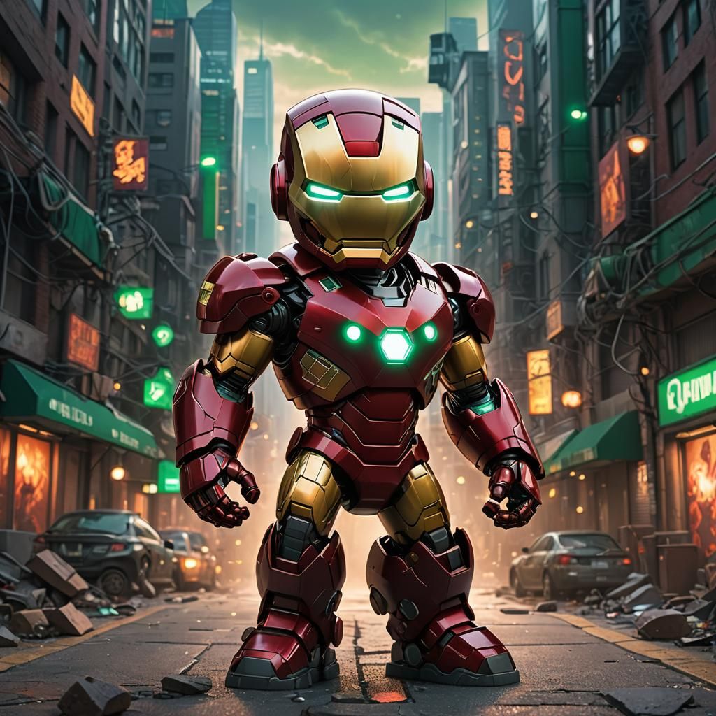 Iron Man - AI Generated Artwork - NightCafe Creator