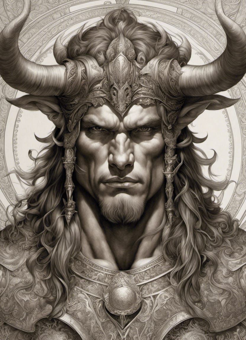 The minotaur - AI Generated Artwork - NightCafe Creator