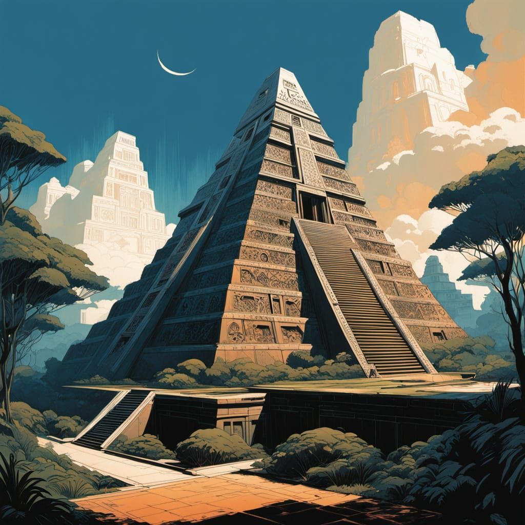 Aztec Pyramid In All Its Glory - Aztec Pyramid In All Its Gl...
