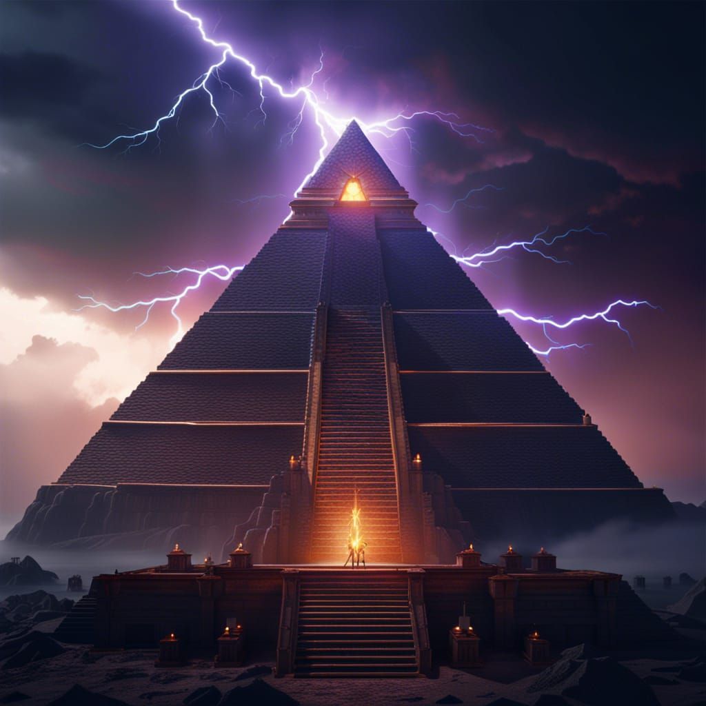 pyramid - AI Generated Artwork - NightCafe Creator