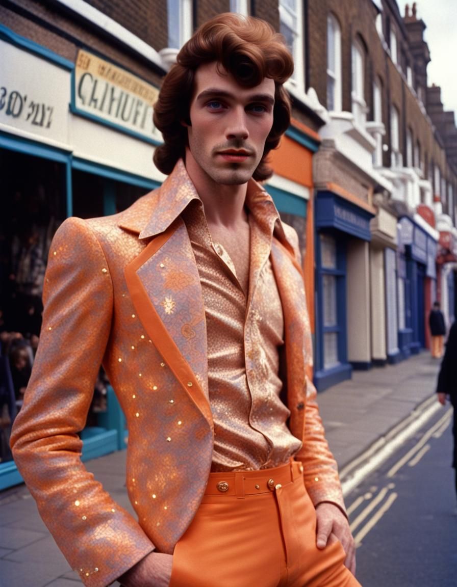 Glam - Glamorous Young Man Definition of the 1972 London Er...