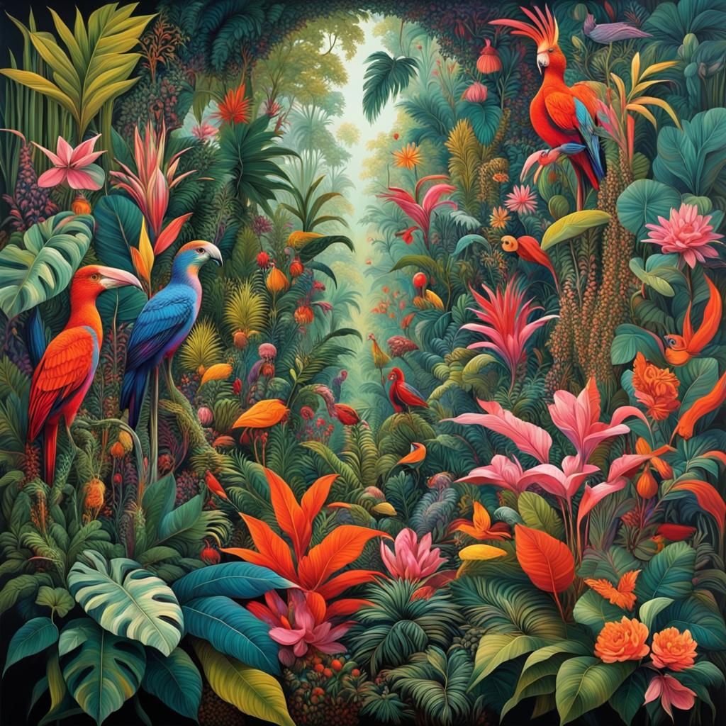 The richly flowering jungle of Maximalism. The very nature of ...