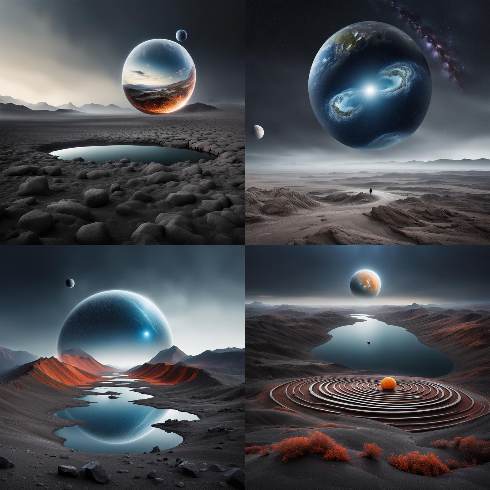 Landscape photography of the multiverse by Bess hamiti, iwan baan , and ...