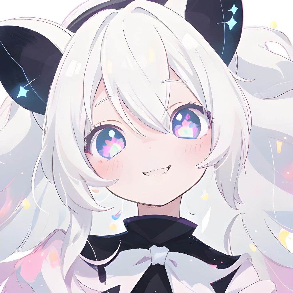 ☁️ - Mysterious Anime Girl Winks at Camera