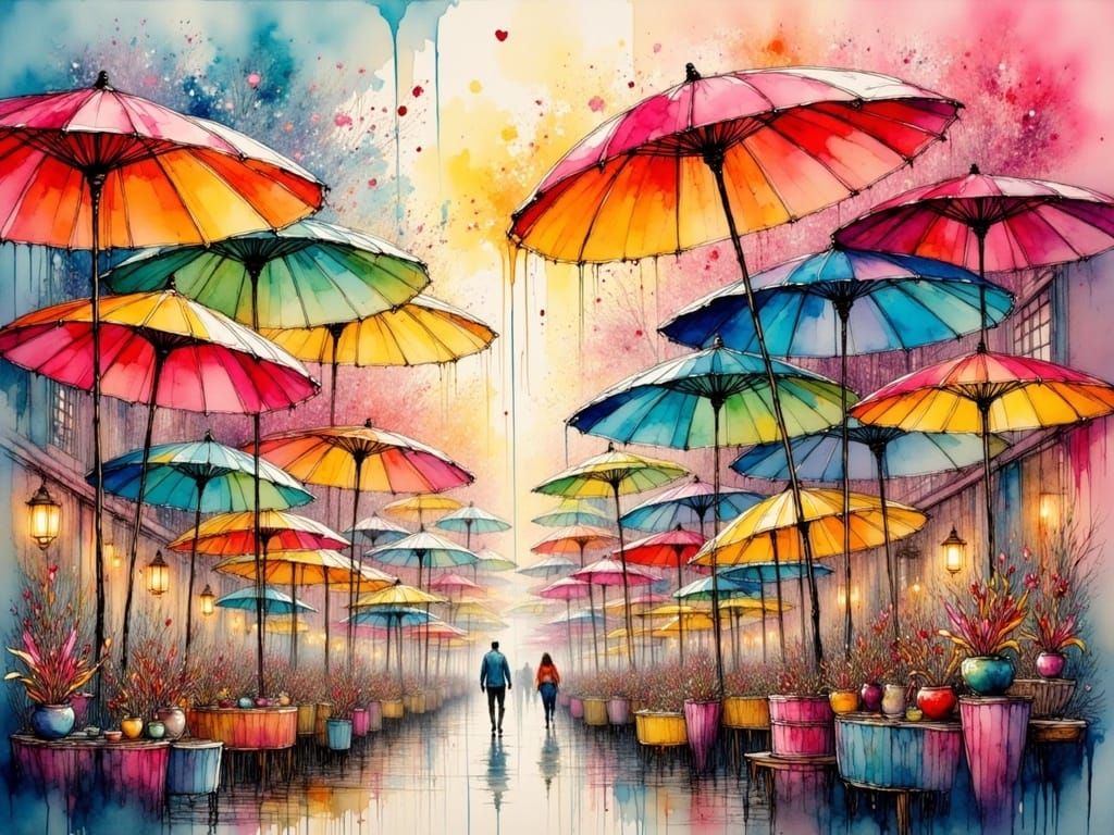 Palette of Dreams: A Moment in Time