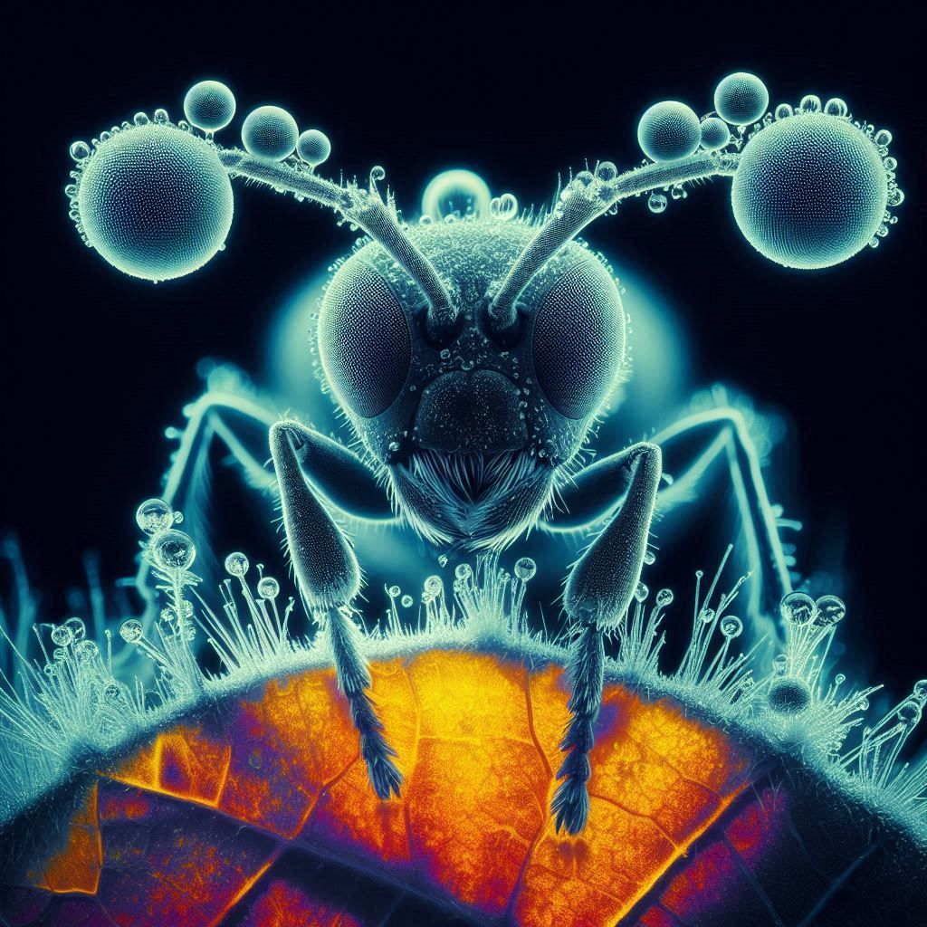 Ant, Abstract #5 - AI Generated Artwork - NightCafe Creator