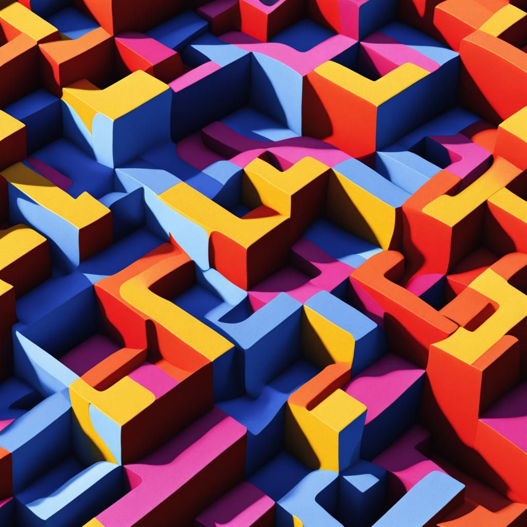 hyperdetailed 3D rendered Heat Map by M.C. Escher and El Greco ...