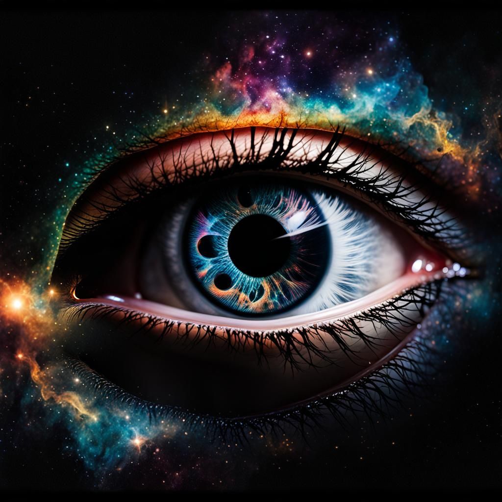 Looking back at James Webb - AI Generated Artwork - NightCafe Creator