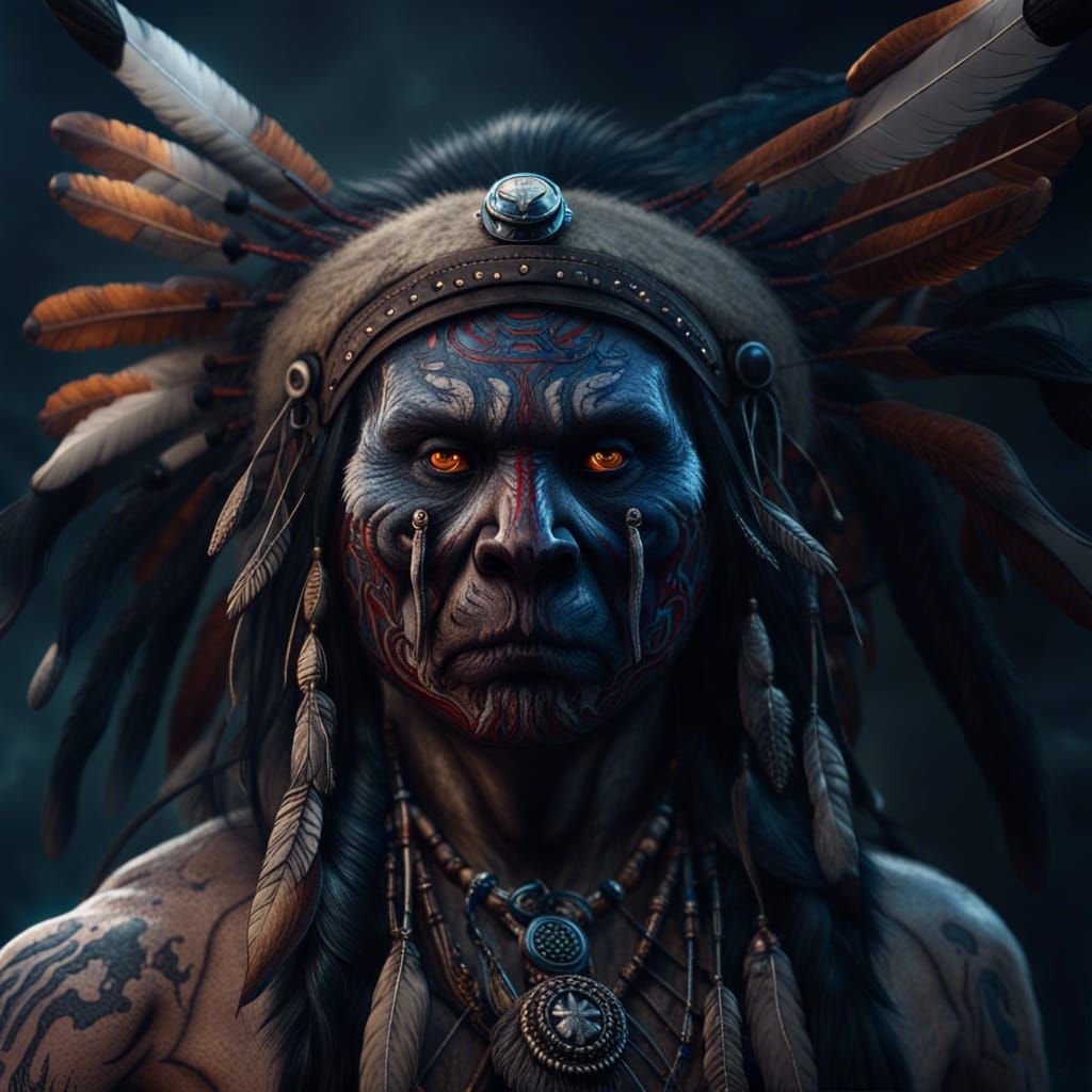 Call of the Skinwalker - AI Generated Artwork - NightCafe Creator