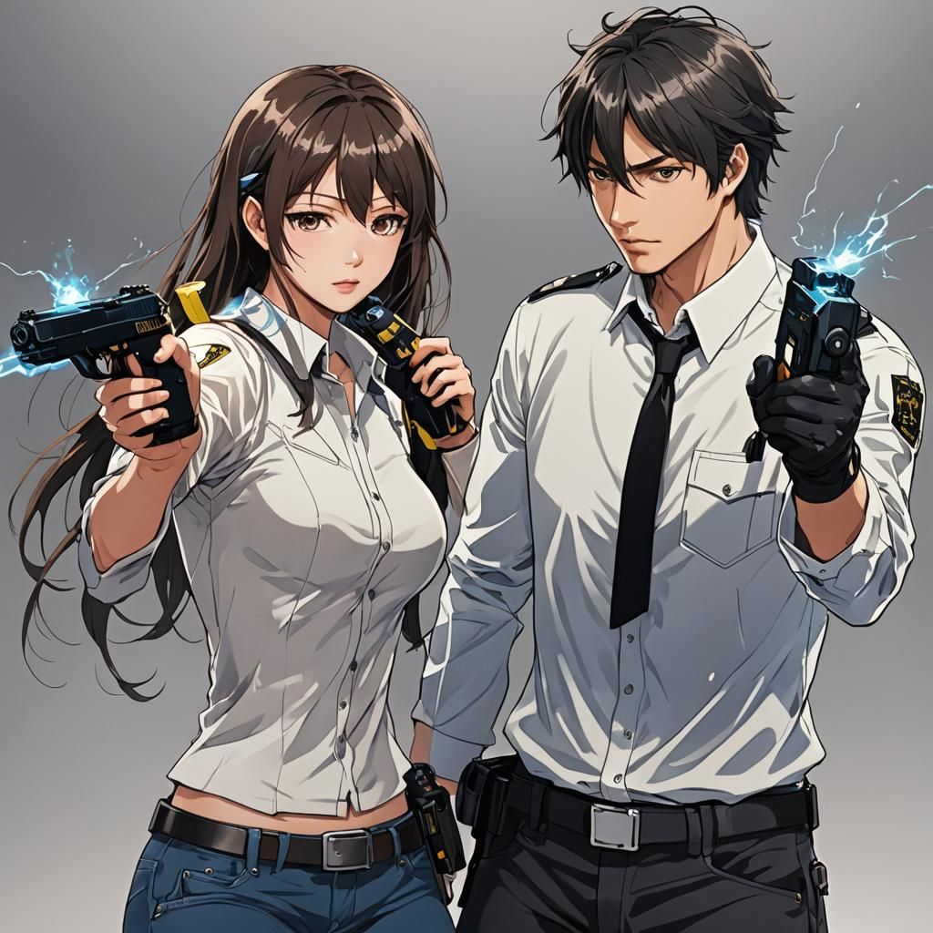 Anime Police - AI Generated Artwork - NightCafe Creator