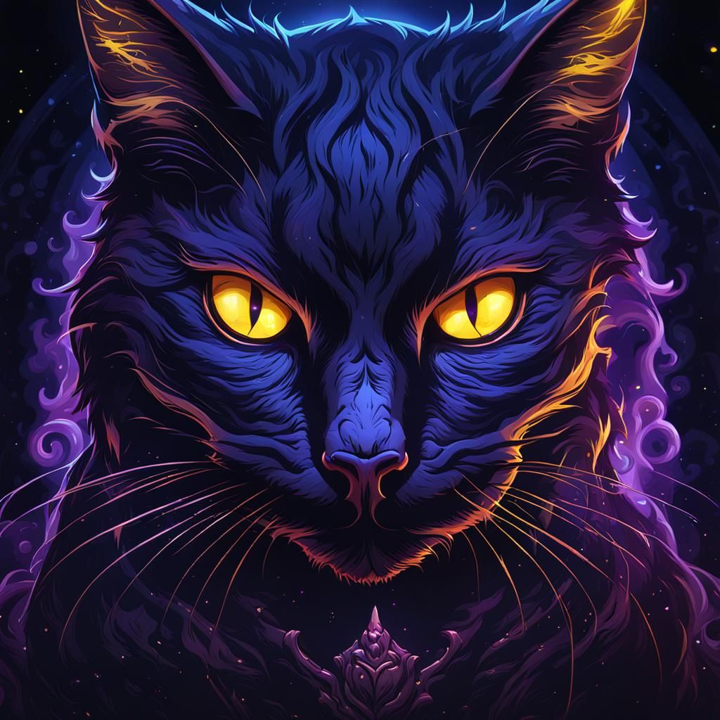 Nightmare Cat - AI Generated Artwork - NightCafe Creator
