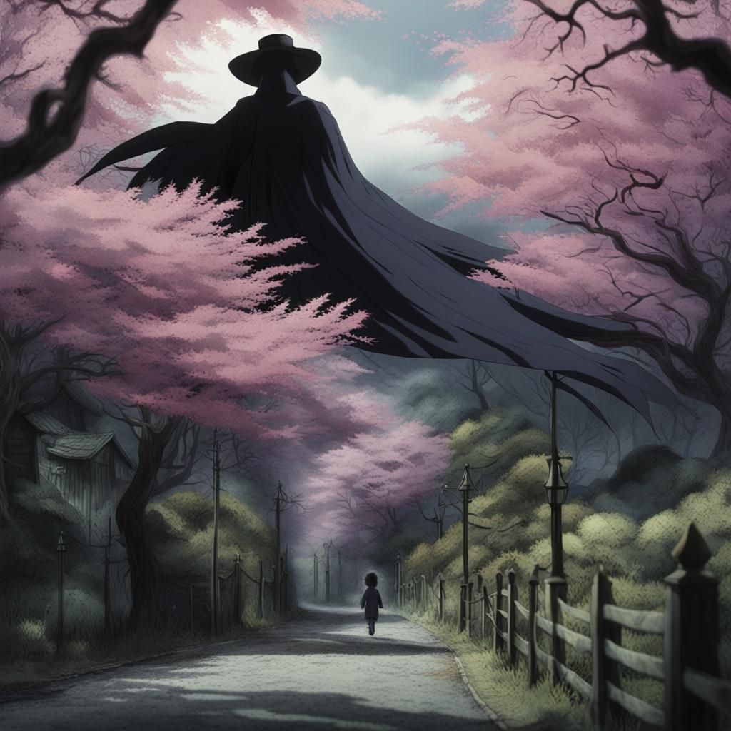 Haunted Path - AI Generated Artwork - NightCafe Creator