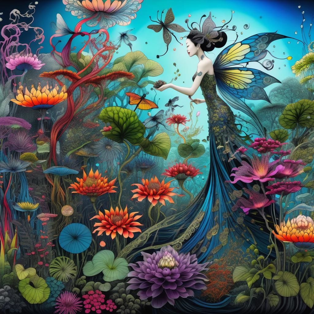 Flourish - AI Generated Artwork - NightCafe Creator