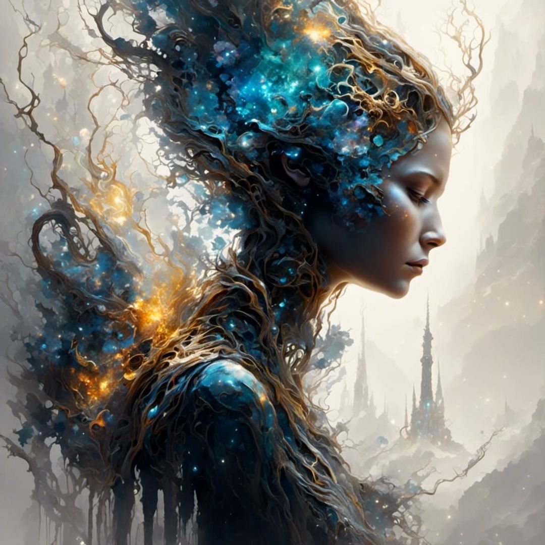 Metropolis (1927 film) bikini robot lady black and... - AI Art