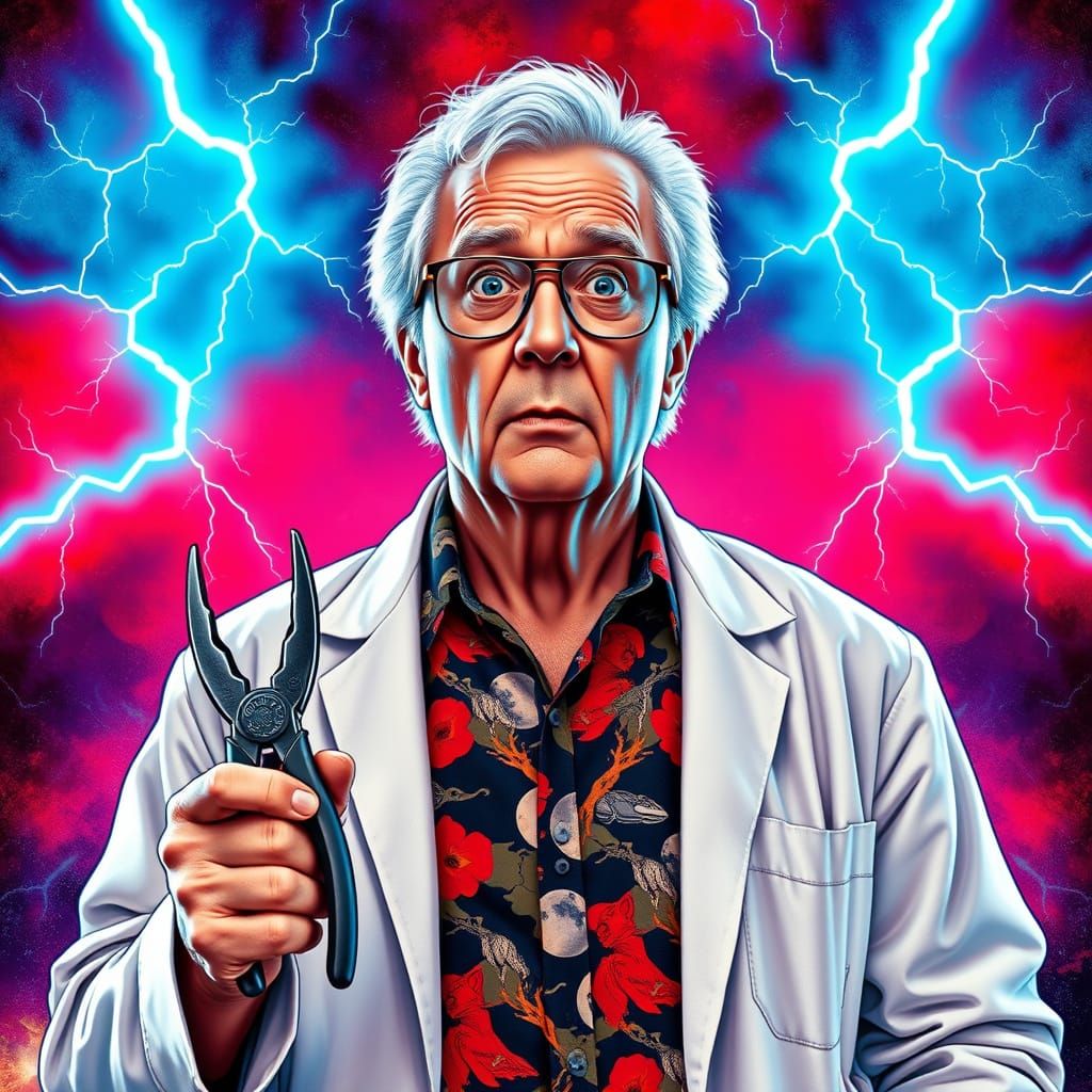 High Voltage Laboratory - Time Traveling Scientist in Electr...