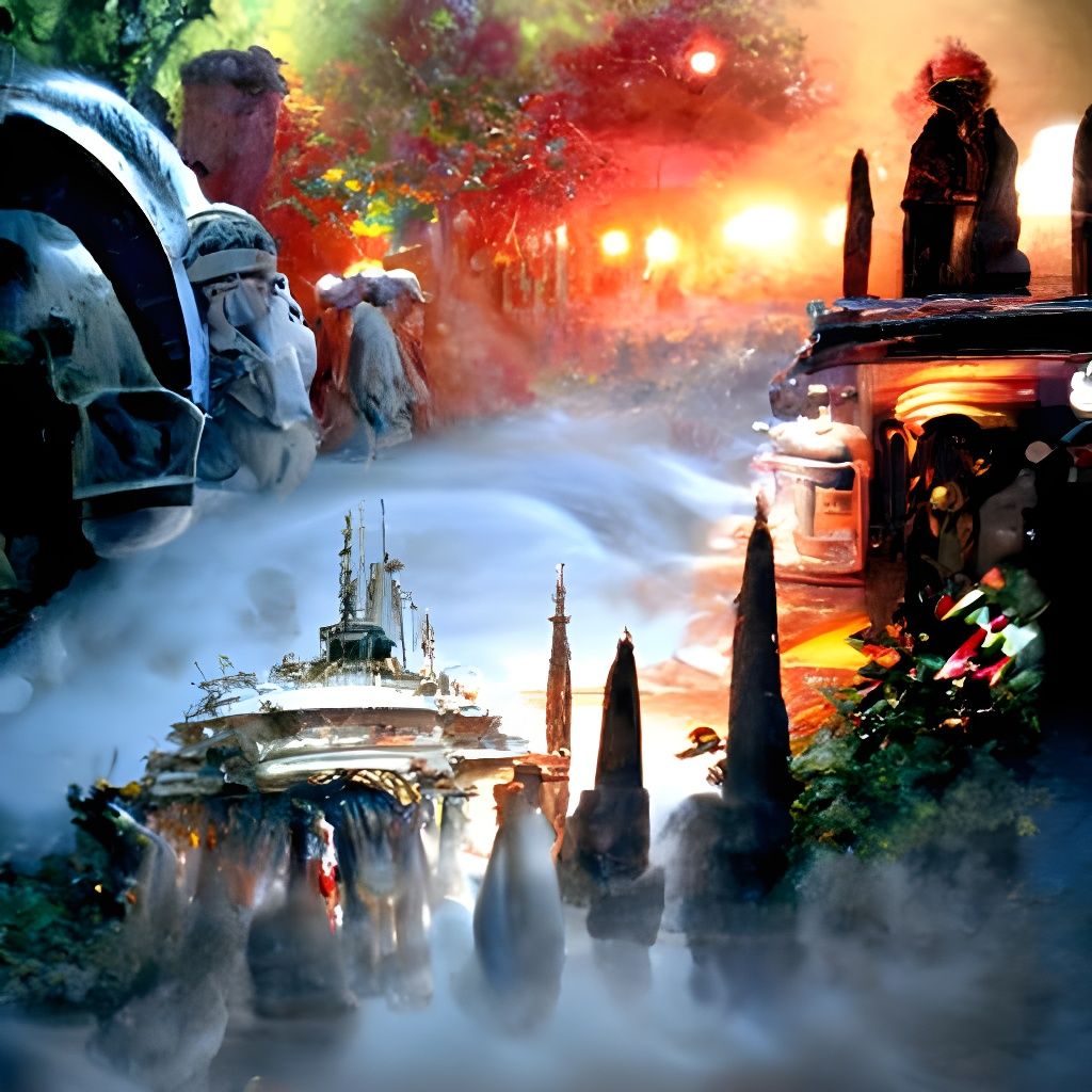 Sci-fi Rome Star Wars - AI Generated Artwork - NightCafe Creator