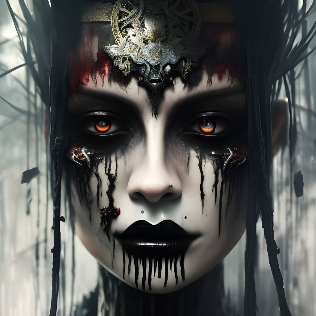 Black Metal 01 - AI Generated Artwork - NightCafe Creator