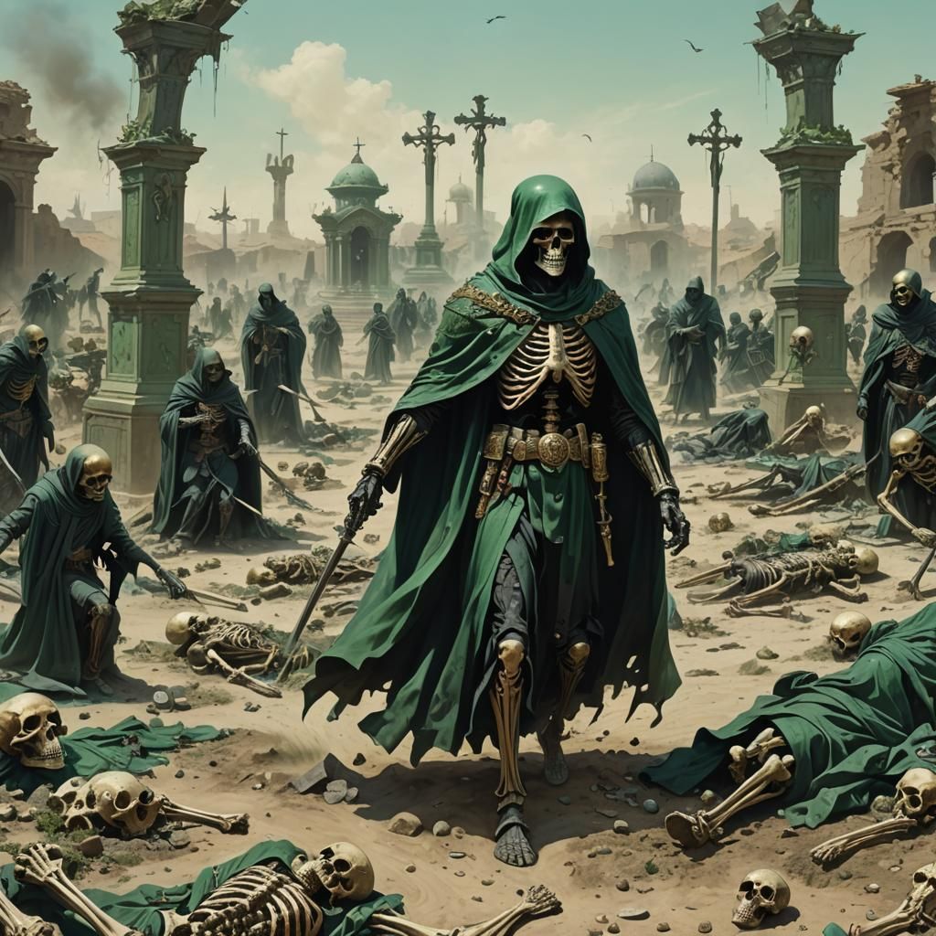 undead army - AI Generated Artwork - NightCafe Creator