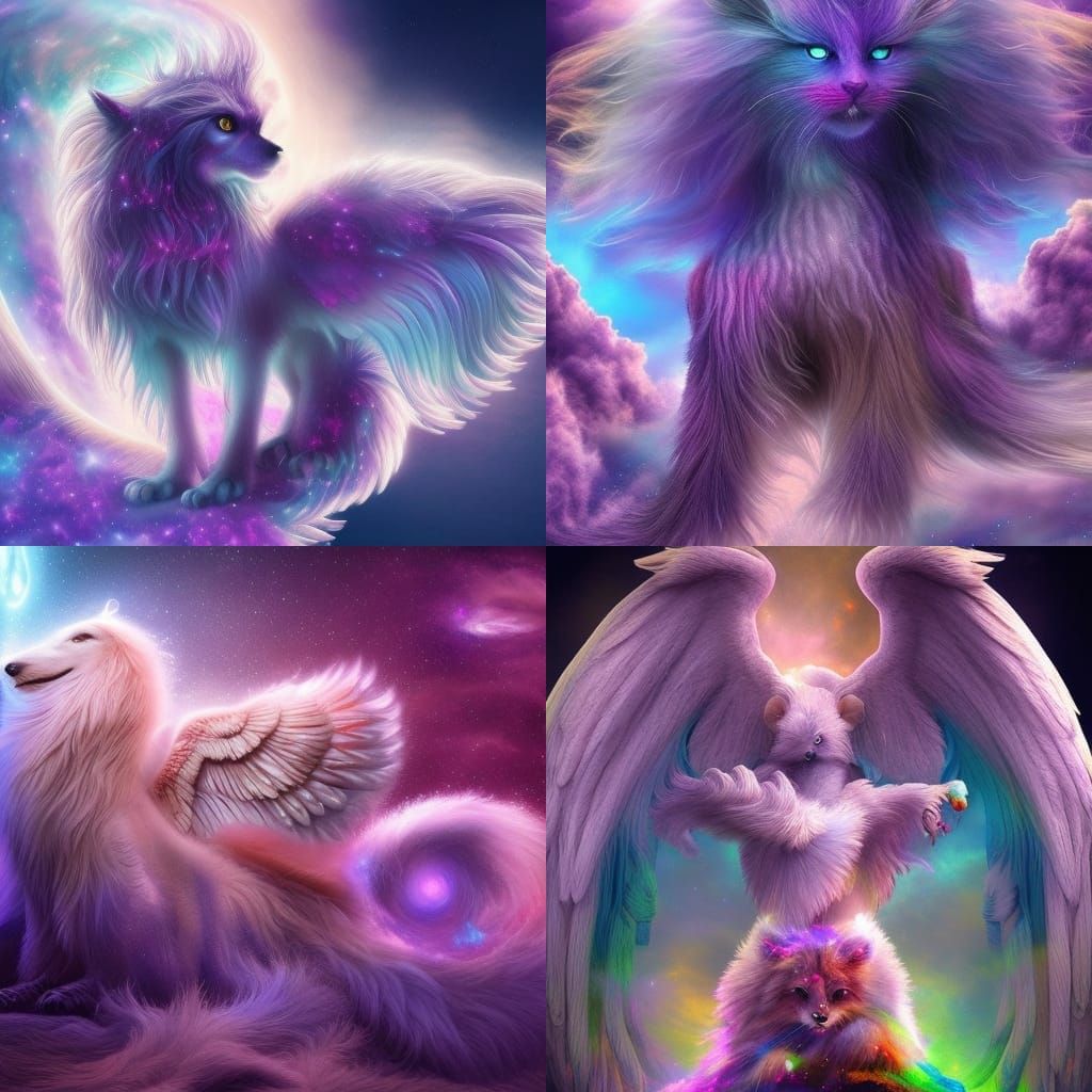 fluffy - AI Generated Artwork - NightCafe Creator