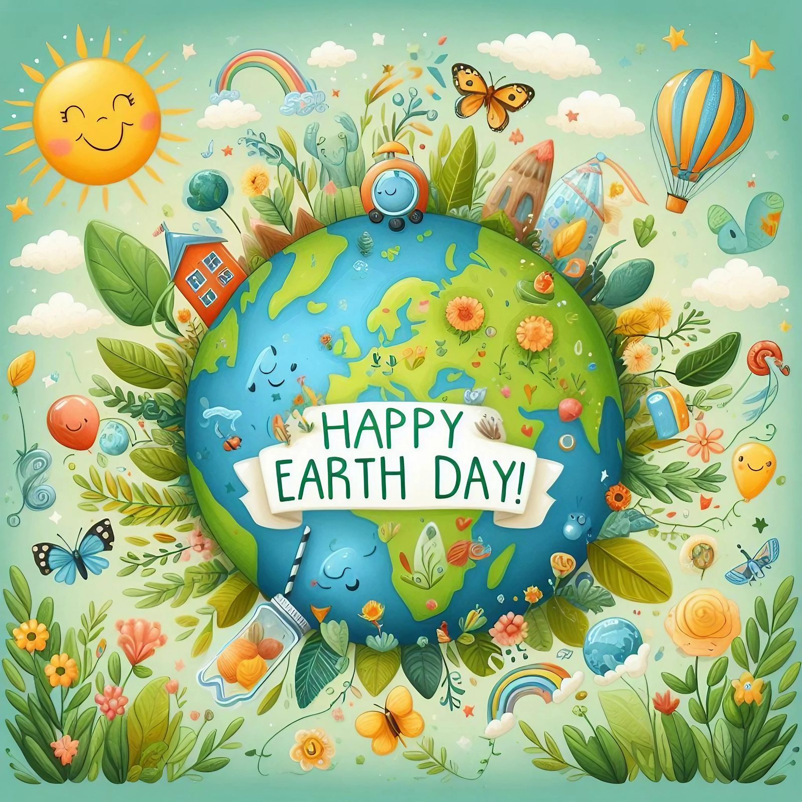 Happy Earth Day! #1.1 - AI Generated Artwork - NightCafe Creator