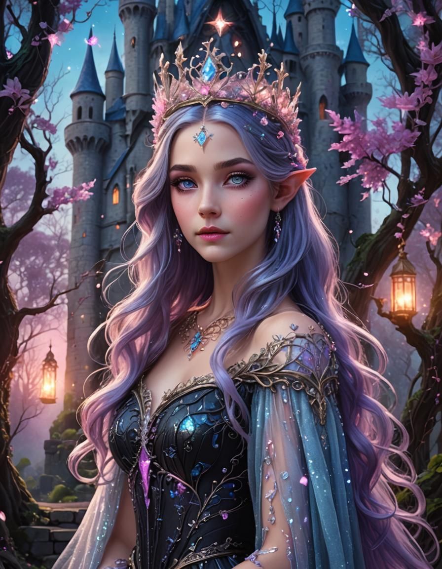 elven queen - AI Generated Artwork - NightCafe Creator
