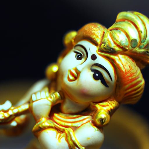 lord krishna - AI Generated Artwork - NightCafe Creator
