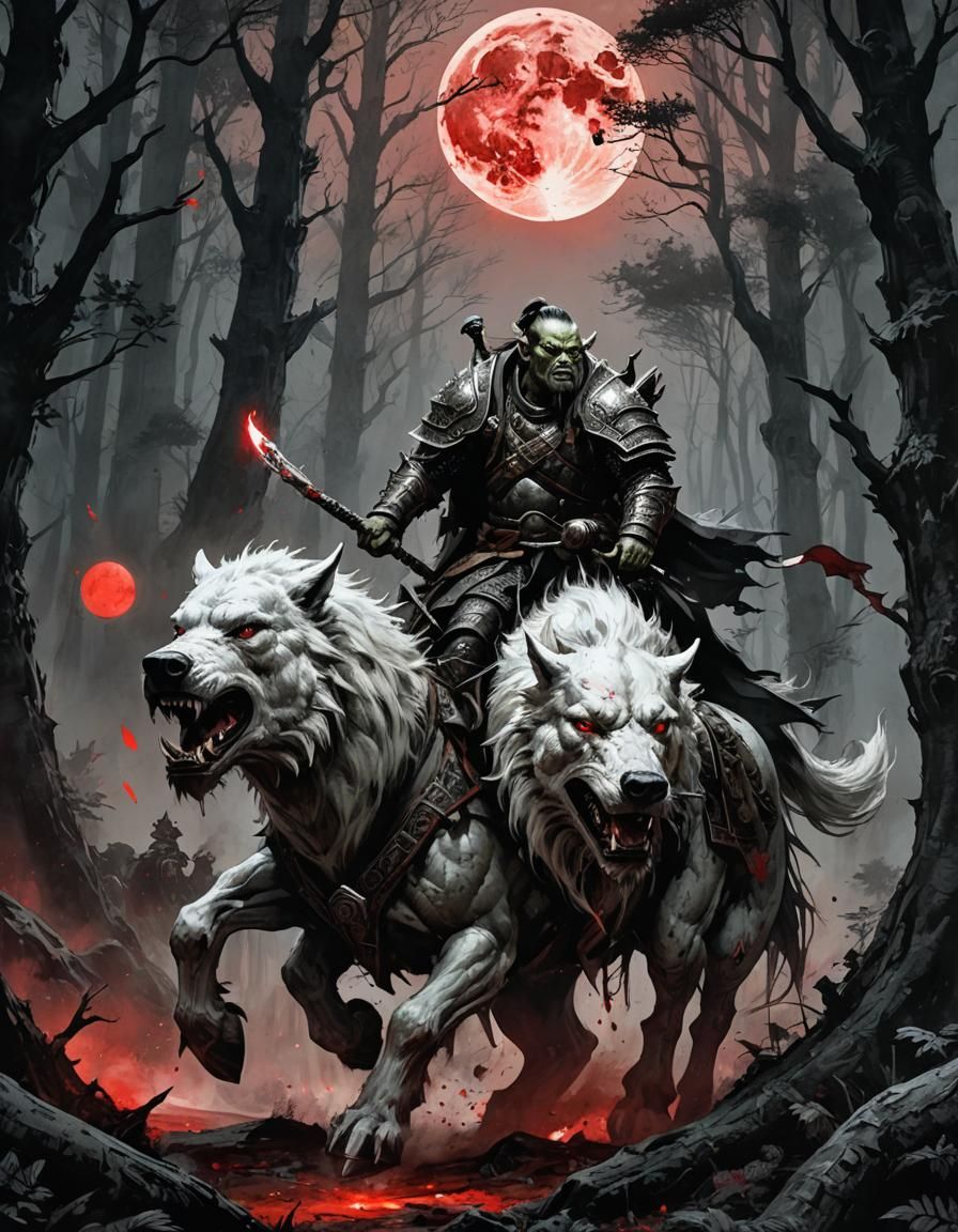 Orcs are coming... - AI Generated Artwork - NightCafe Creator