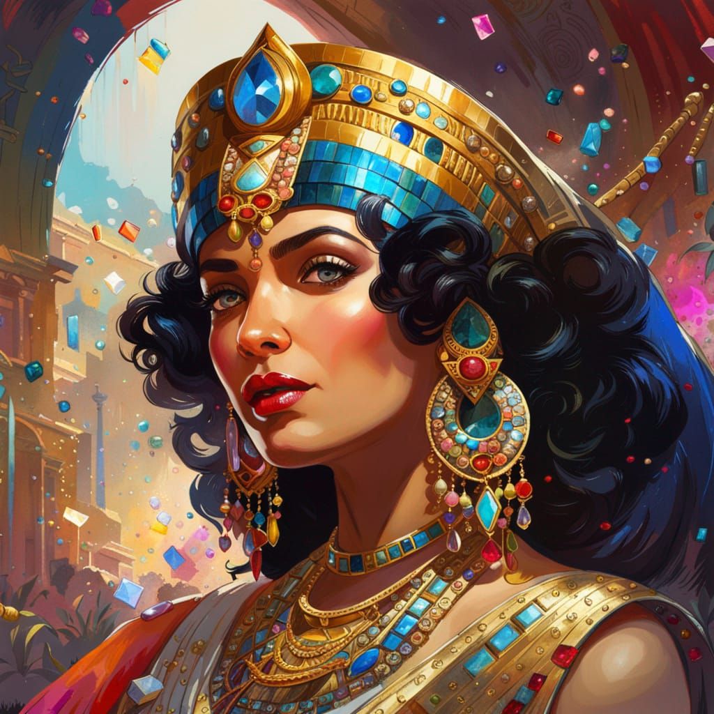 CLEOPATRA - AI Generated Artwork - NightCafe Creator