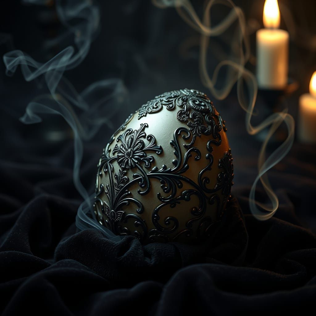 Goth Easter Egg - Goth Easter Egg