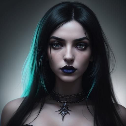 Goth Jasmine, Alt. Disney Princess - AI Generated Artwork - NightCafe ...