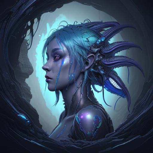 Alien soul - AI Generated Artwork - NightCafe Creator