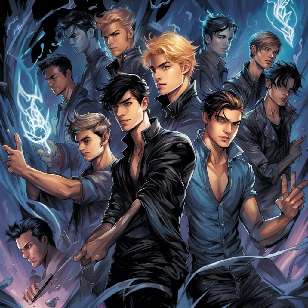 Shadowhunters Parabatai - AI Generated Artwork - NightCafe Creator