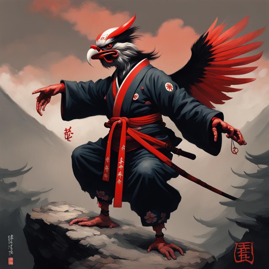 Tengu - AI Generated Artwork - NightCafe Creator
