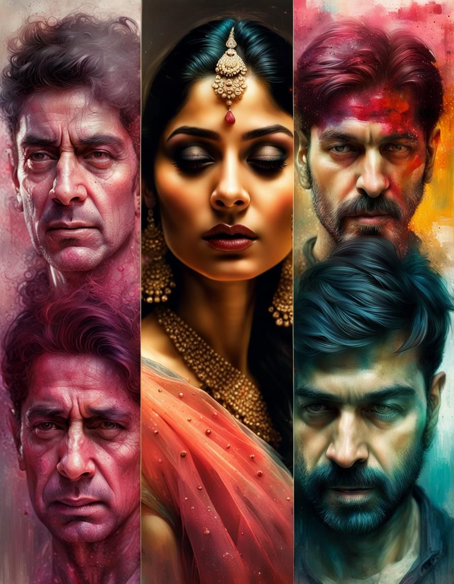 Her beauty drove them to a biter courtship for her attention - AI ...