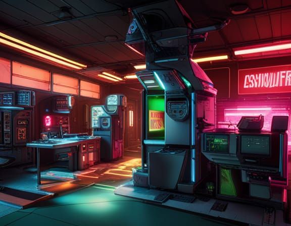 REC ROOM - AI Generated Artwork - NightCafe Creator