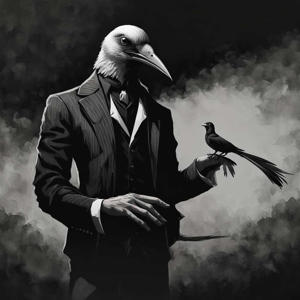 A Little Bird Told Me Something Concerning. - AI Generated Artwork ...