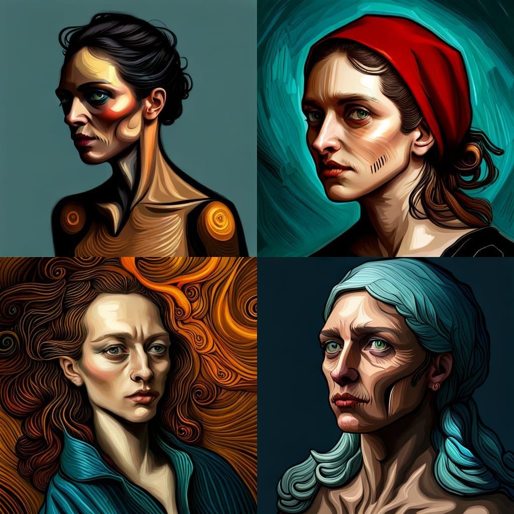 Death by Van Gogh - AI Generated Artwork - NightCafe Creator