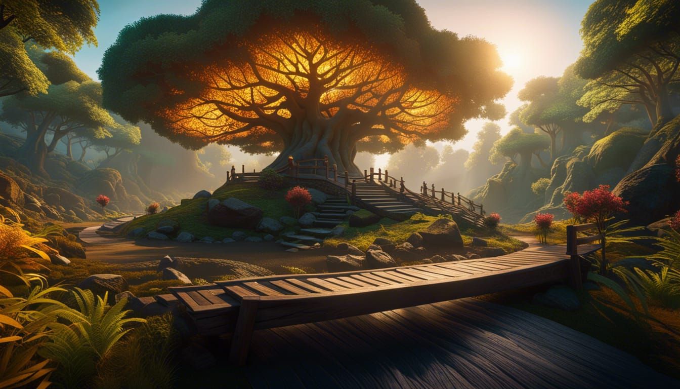 The World Tree - AI Generated Artwork - NightCafe Creator