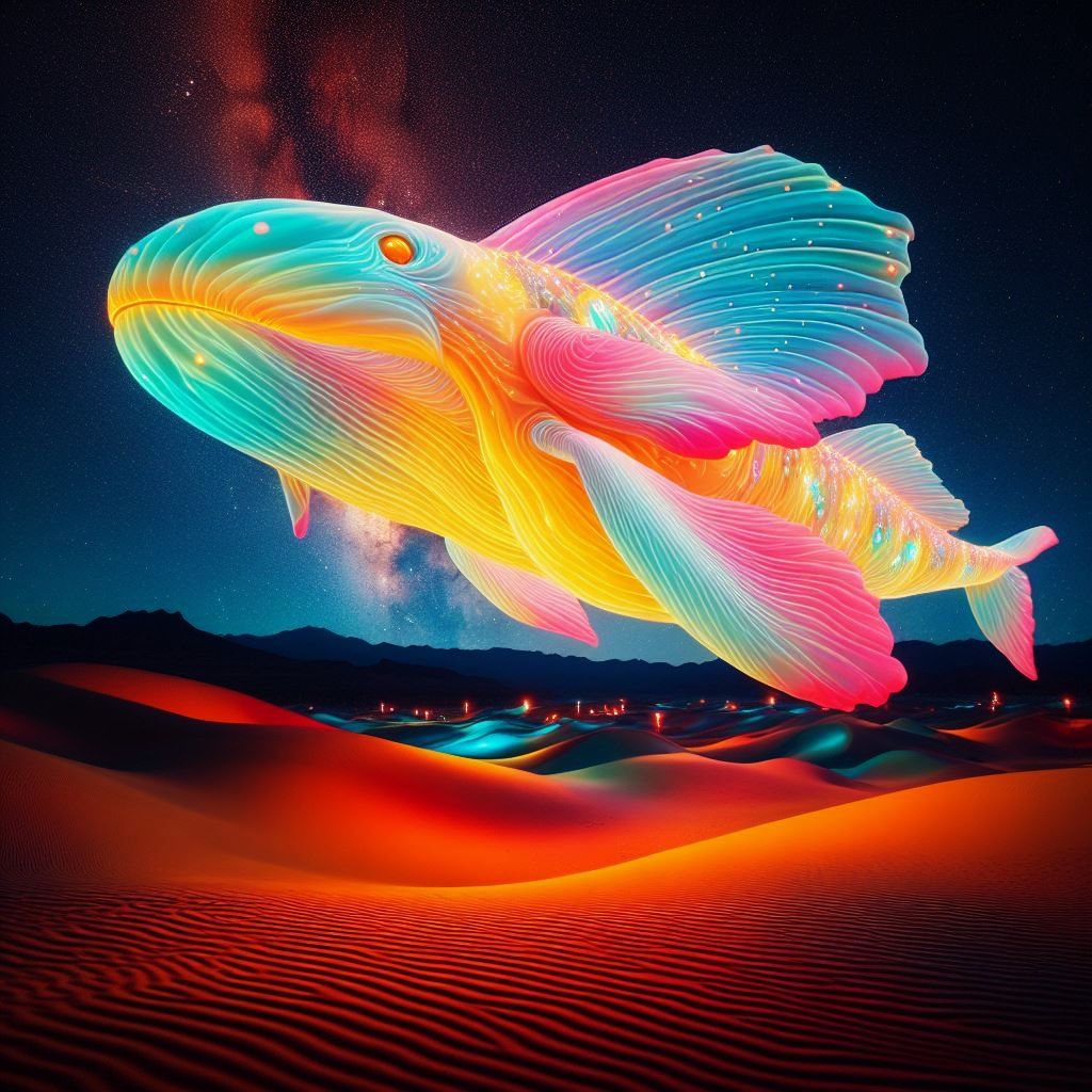 Light creature - AI Generated Artwork - NightCafe Creator