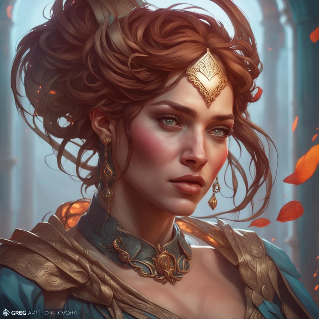 Scorpio woman - AI Generated Artwork - NightCafe Creator