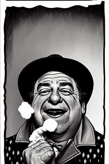 Portrait of John Goodman - AI Generated Artwork - NightCafe Creator