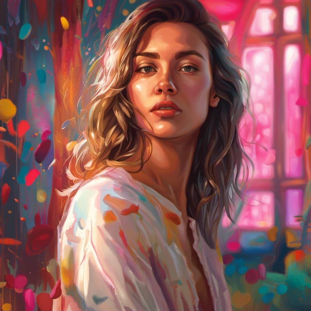 Flora Adora - AI Generated Artwork - NightCafe Creator