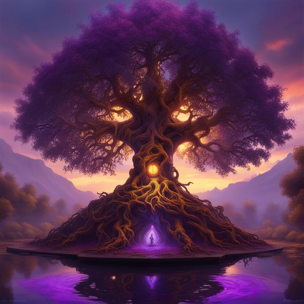 Tree of life - AI Generated Artwork - NightCafe Creator