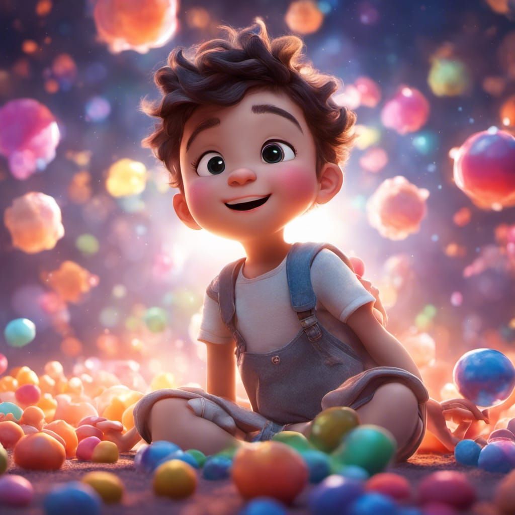 Cute Kid - AI Generated Artwork - NightCafe Creator