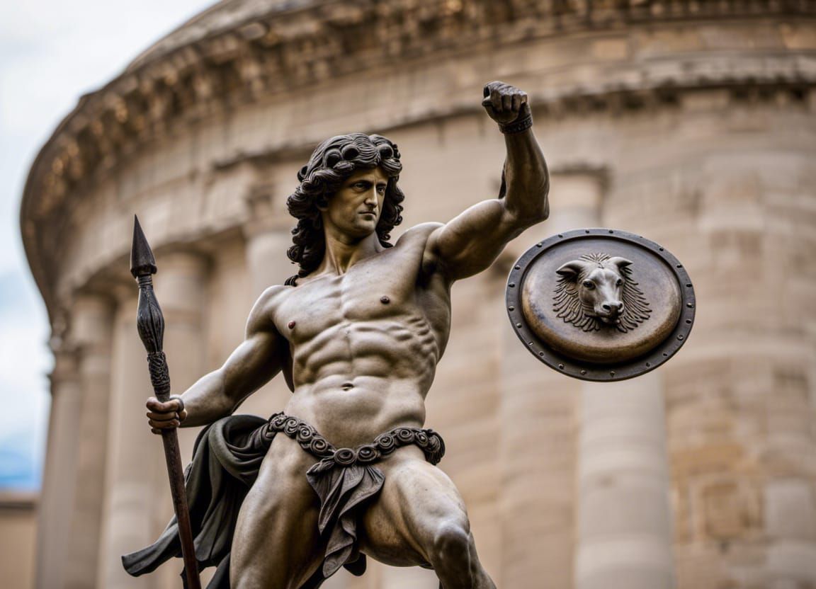 Ancient Greek creator of disc golf - AI Generated Artwork - NightCafe ...