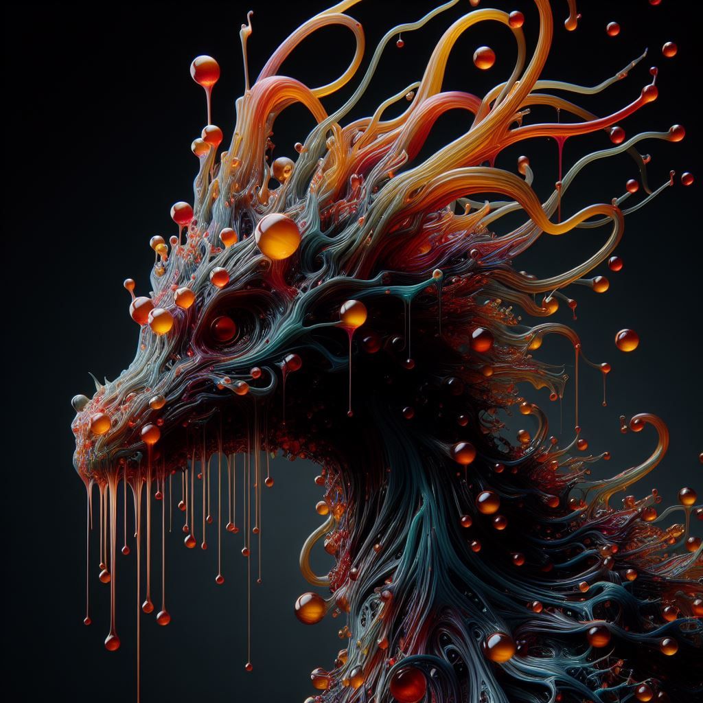 Melting Bird - AI Generated Artwork - NightCafe Creator