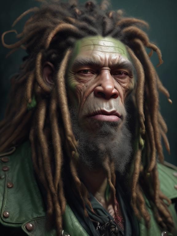 Orc Cheiftain - AI Generated Artwork - NightCafe Creator